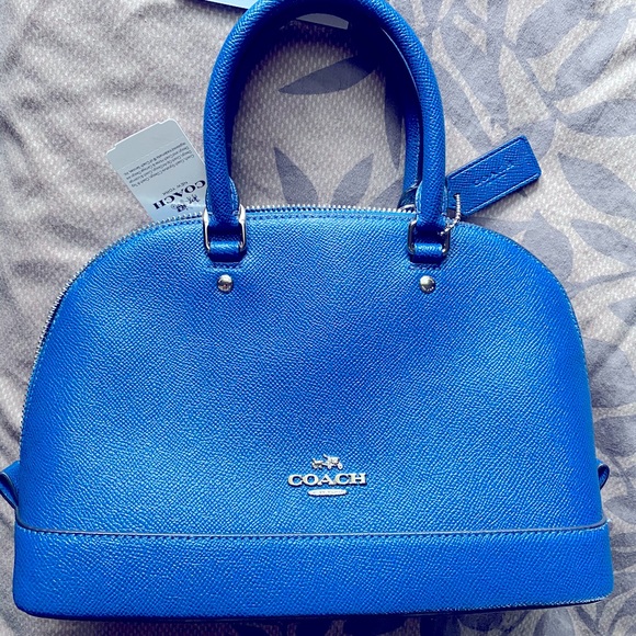 Coach | Bags | New French Blue Coach Handbag | Poshmark